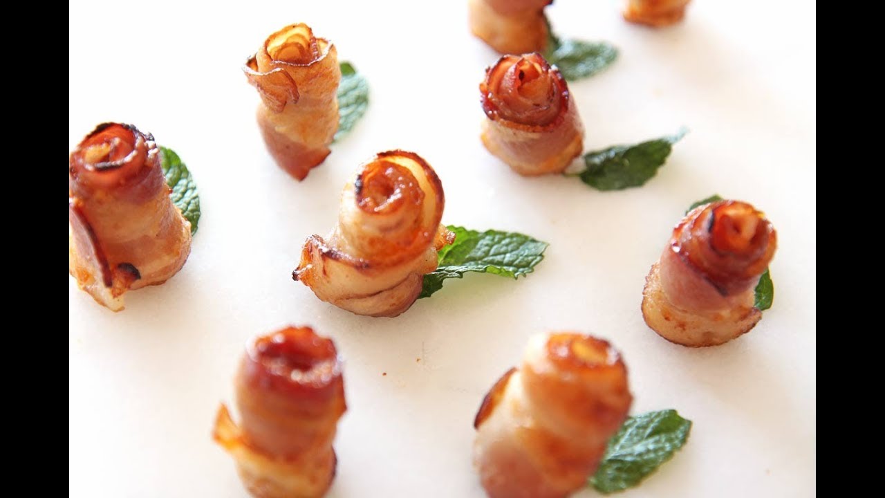 How To Make Bacon Roses - YouTube
