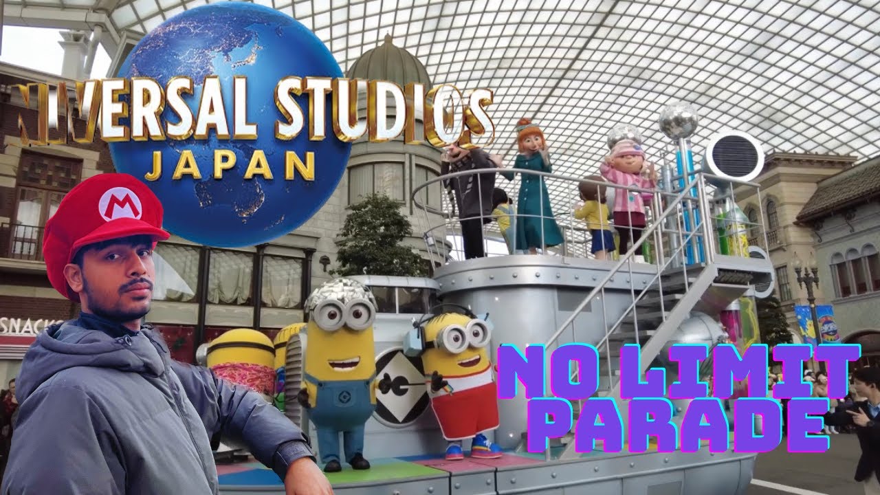 NO LIMIT! PARADE at Universal Studios Japan. New Year Special 2024 ...