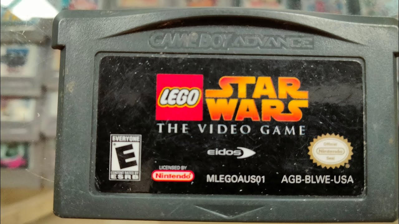 Lego Star wars the video game Nintendo gameboy advance - YouTube