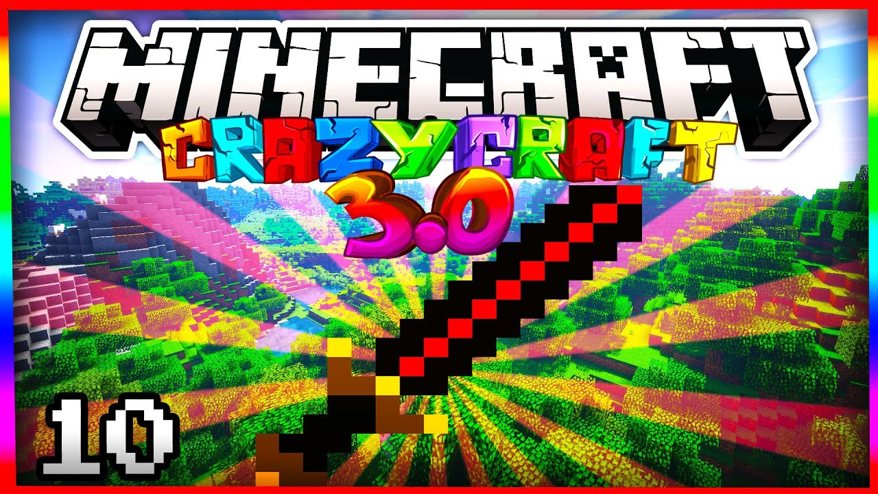 Minecraft Crazy Craft 3.0 "BIG BERTHA 500+ DAMAGE" #10 (SMP Server ...