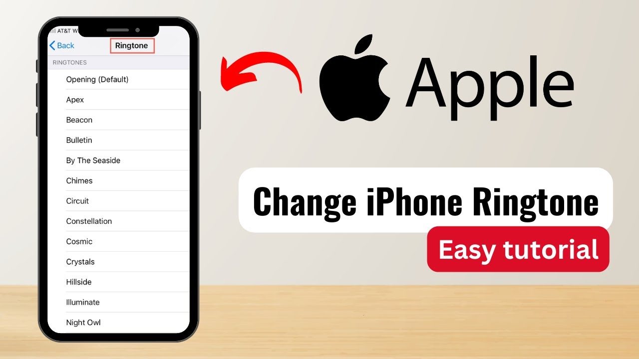 How to Change iPhone Ringtone - Easy Tutorial - YouTube