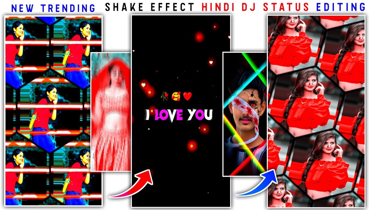 Trending New Hindi Shake Effect Dj Status Editing | Kinemaster Video ...