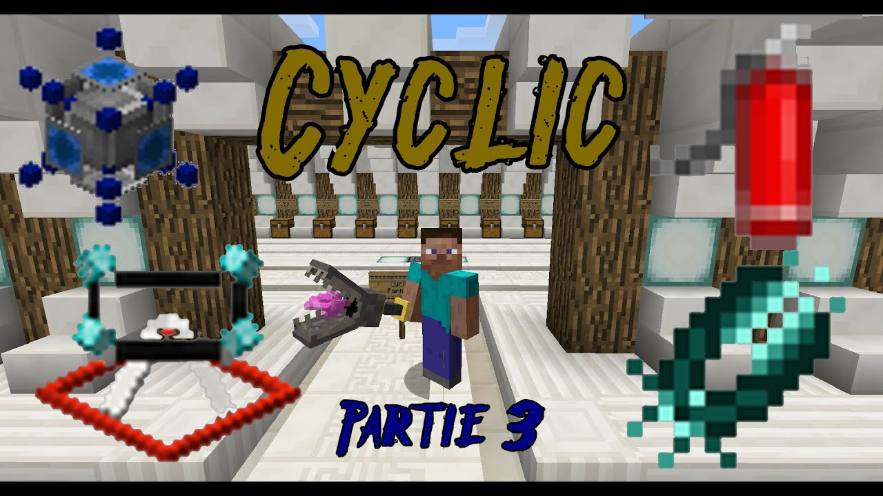 Ce MOD Est ENORME !! // Minecraft Tuto/Test FR de Mod Cyclic 1.12.2 ...