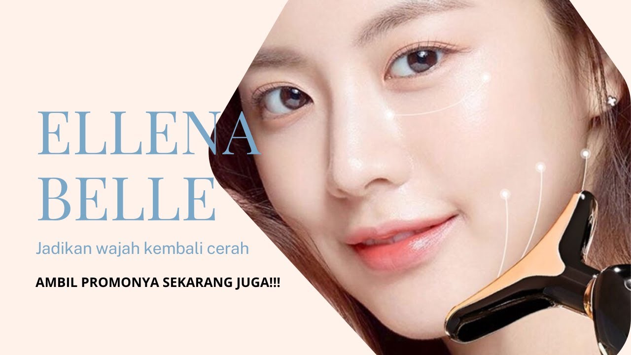 Ellena Belle | Alat Pijat Wajah Dan Leher Kualitas Premium - YouTube