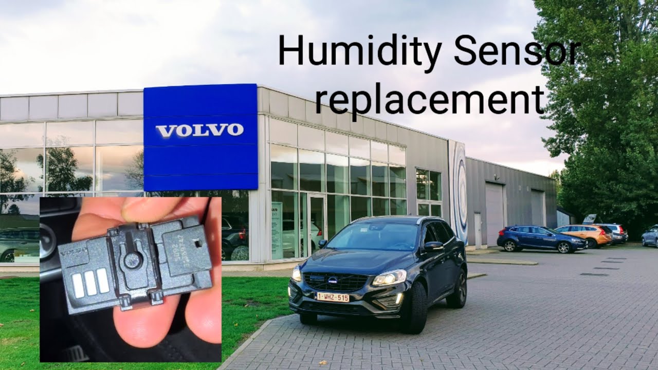 #volvo moisture sensor removal from the windshield #B1A6909 #faultcode - YouTube