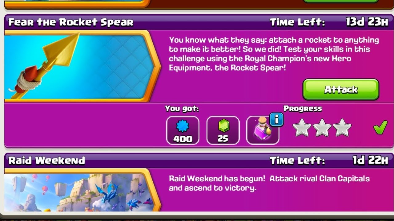 fear the rocket spear challenge - YouTube