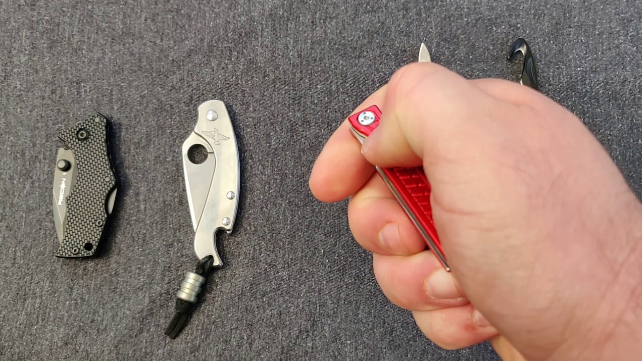 Mini EDC Knives Overview Compilation Part 2 - YouTube