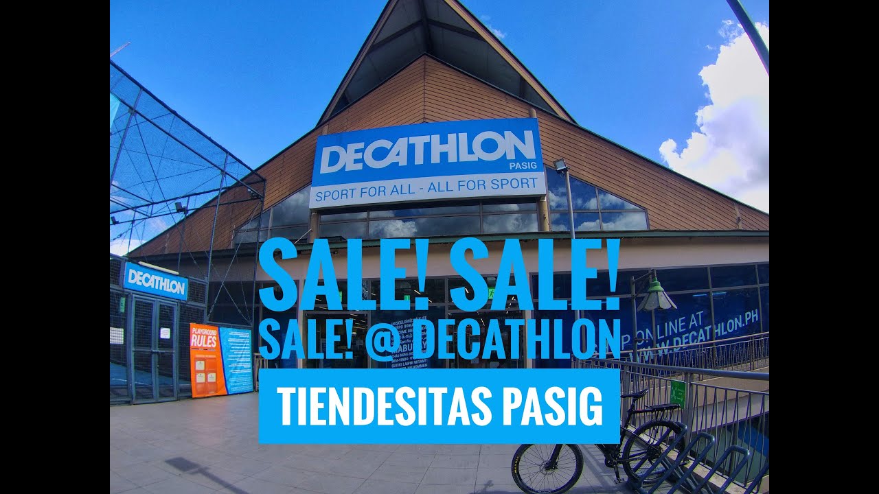 Sale! Sale! Sale! At Decathlon Pasig | Kris TV - YouTube
