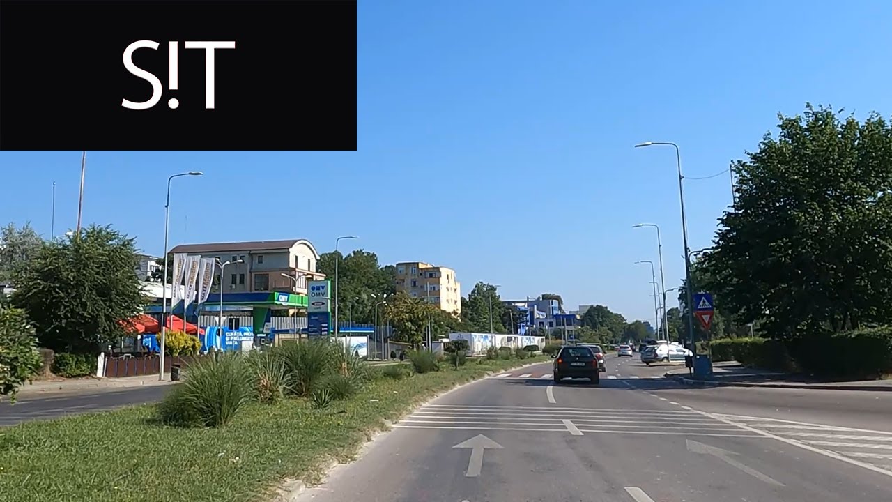 Tomis Nord Catre Faleza Nord In Trafic Constanta - YouTube