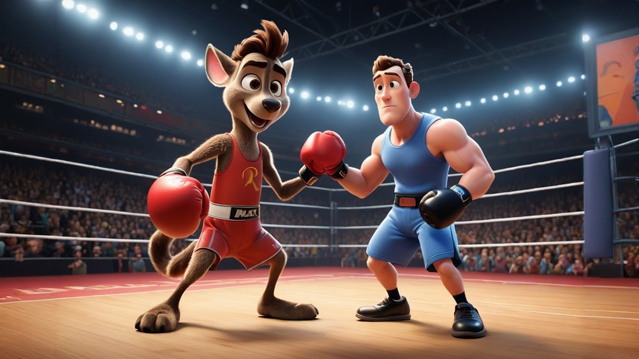 El canguro boxeador - YouTube