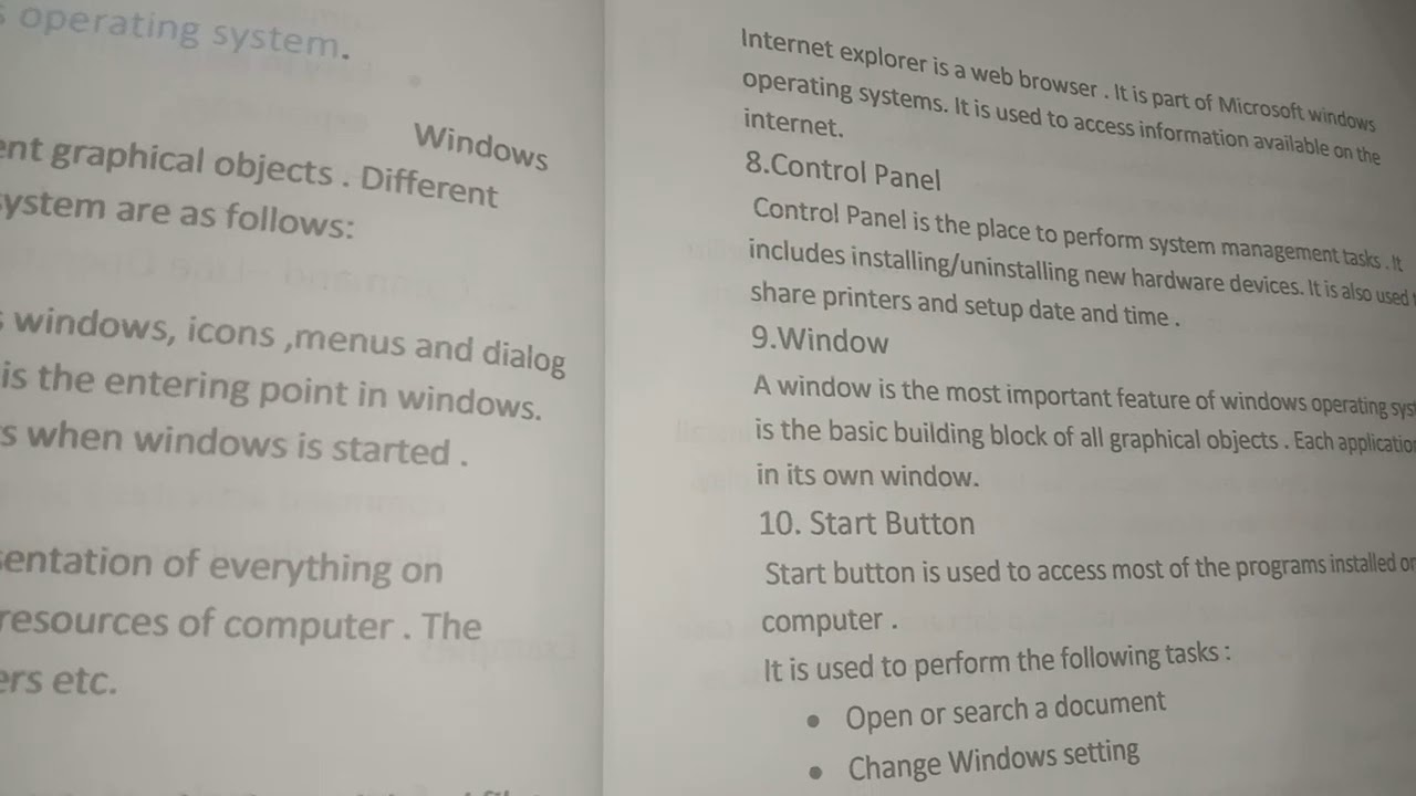 evolution of windows operating system and different objects of windows ...