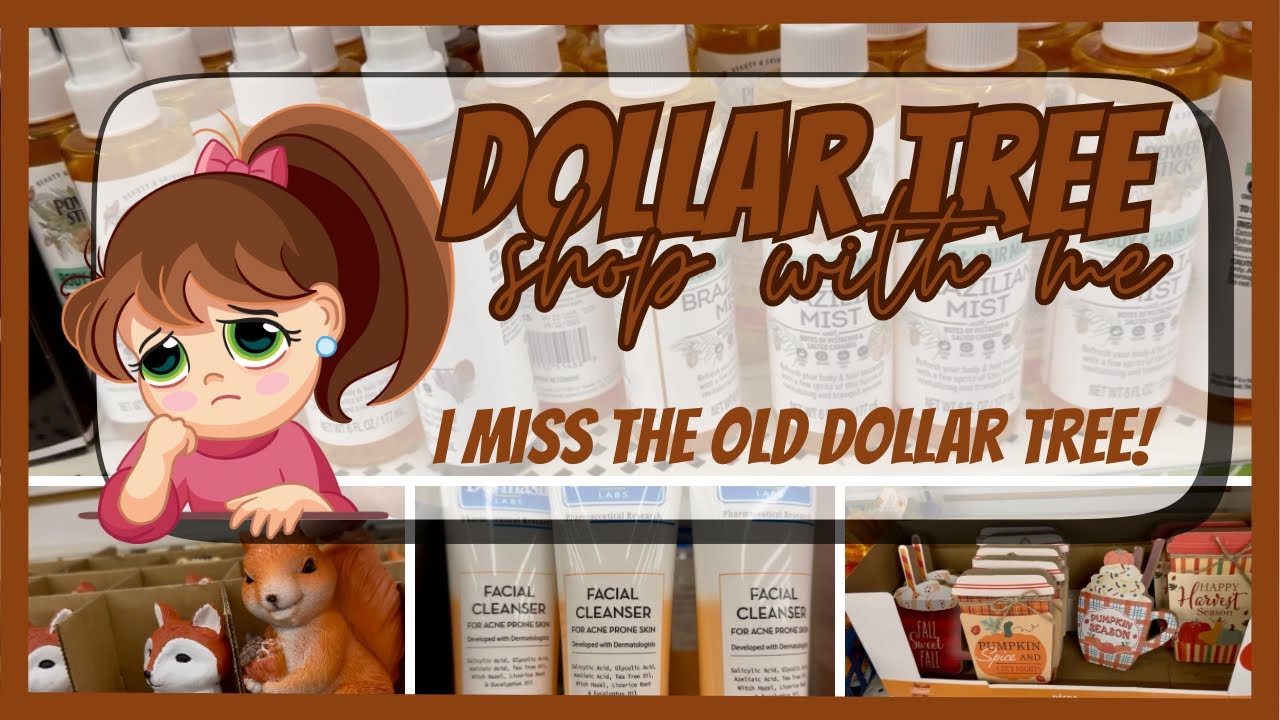 Dollar Tree Shop With Me | I MISS THE OLD DOLLAR TREE! 😢 - YouTube