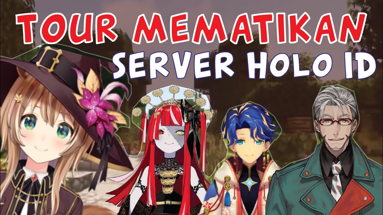 Tour Pertama di Server Minecraft Holo ID [Hololive ID x Holostar Clips ...
