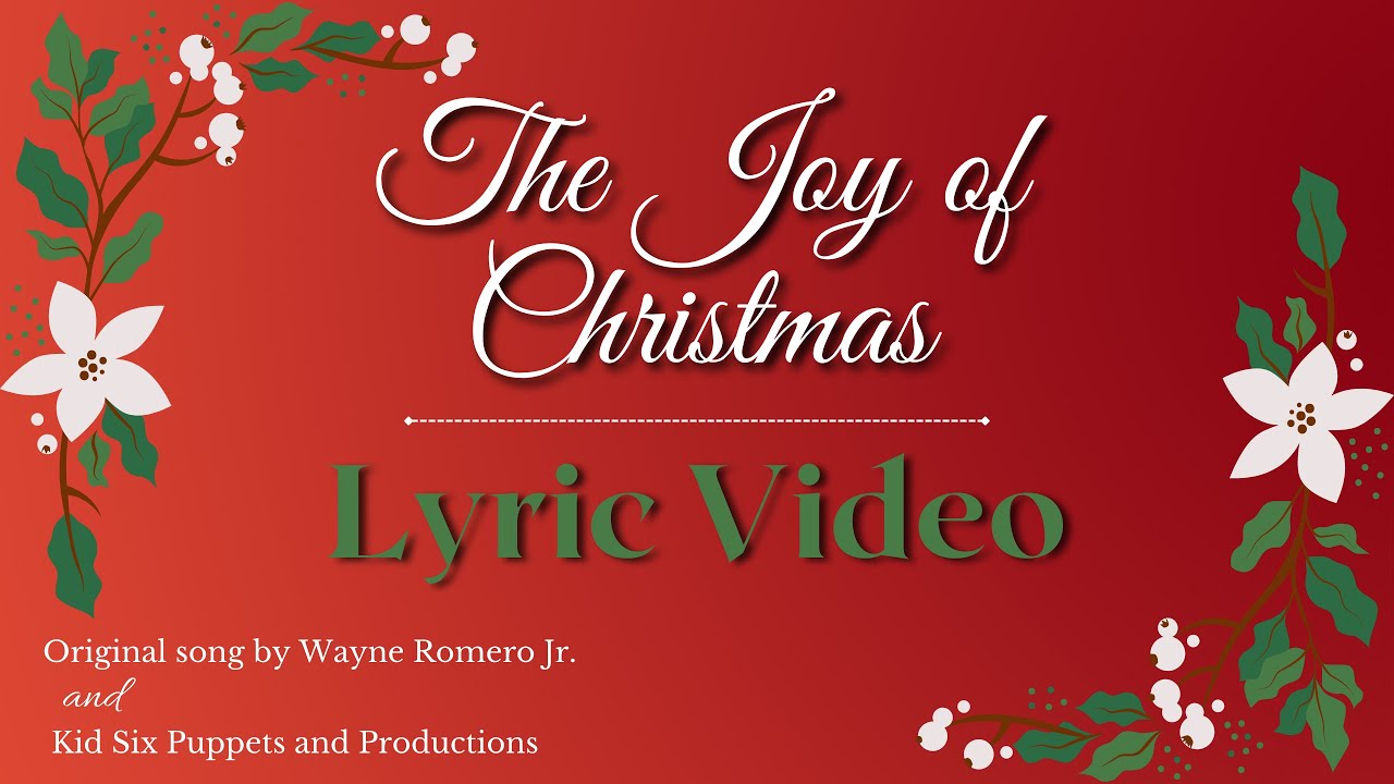 The Joy of Christmas | Lyric Video (Remastered) - YouTube