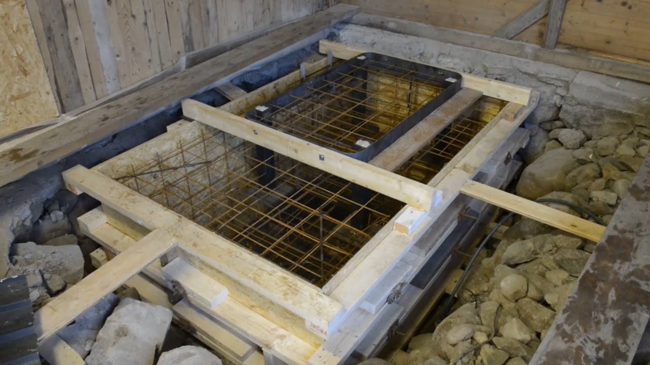 Power hammer - Foundation formwork (4) - YouTube