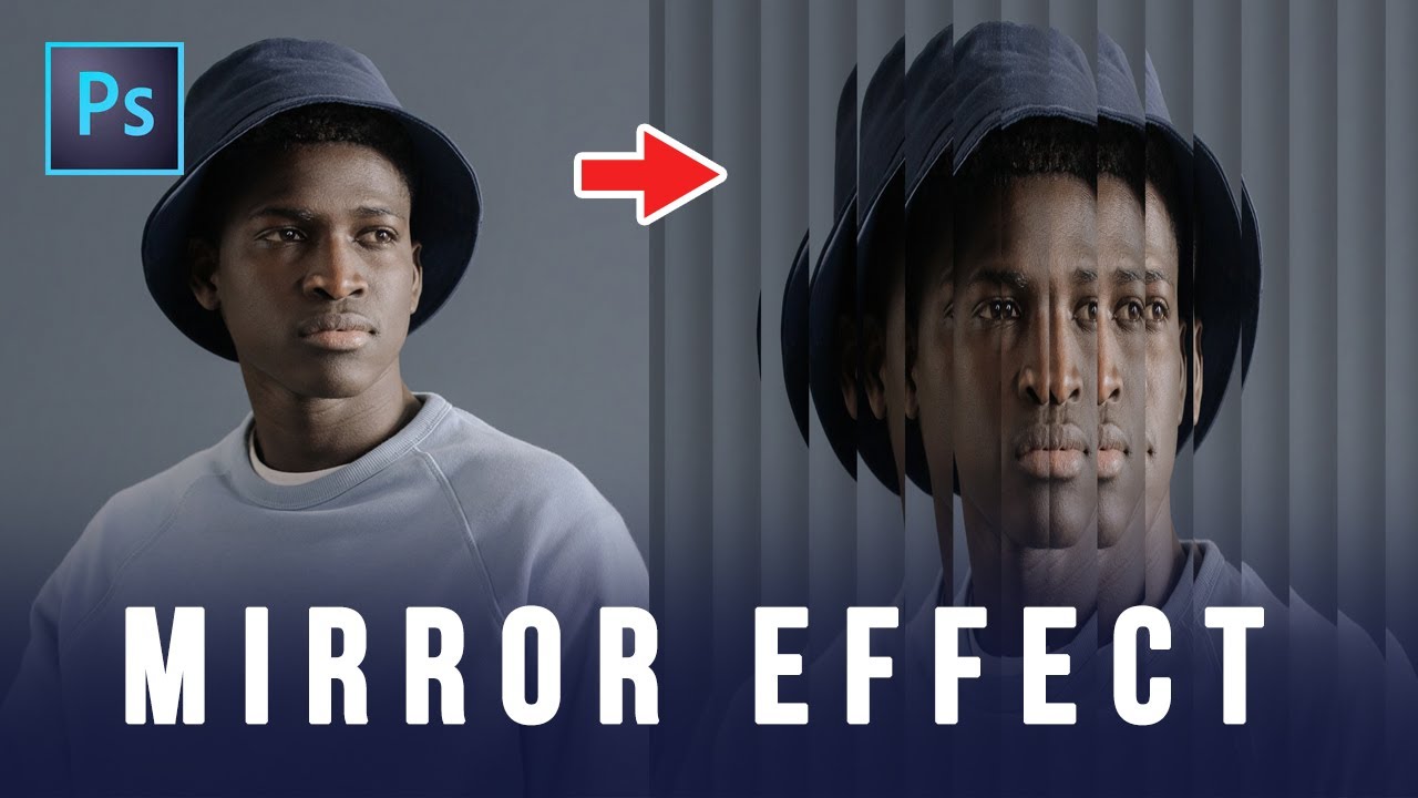 Mirror Effect In Photoshop - YouTube