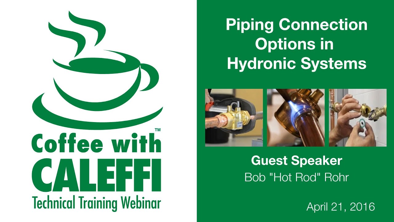 Piping Connection Options in Hydronic Systems - YouTube