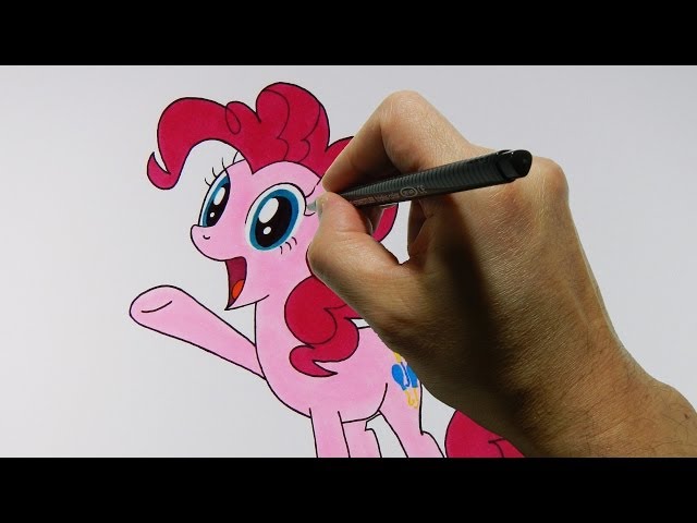 How To Draw Pinkie Pie Step By Step For Kids