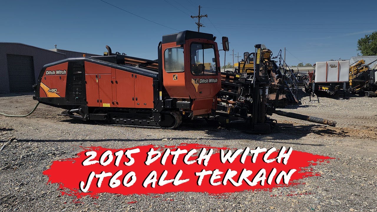 2015 Ditch Witch JT60 All Terrain demo | SOURCE: HDD - YouTube