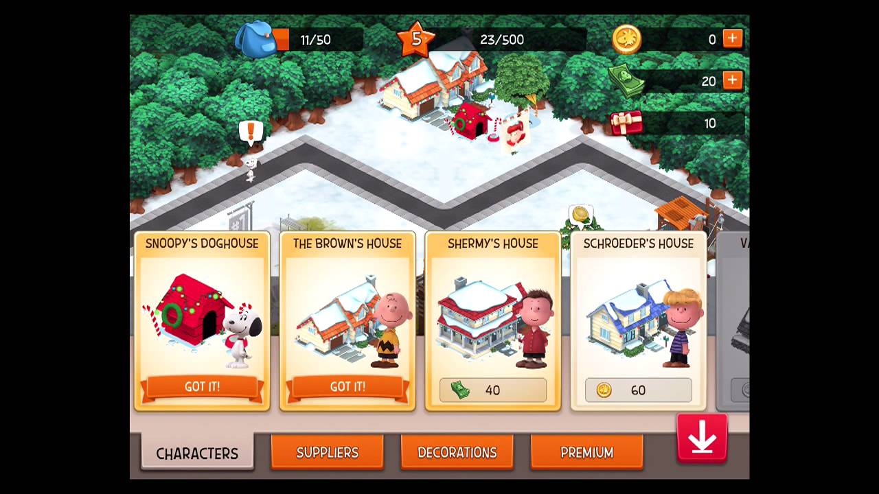 Peanuts: Snoopy's Town Tale Gameplay IOS - YouTube