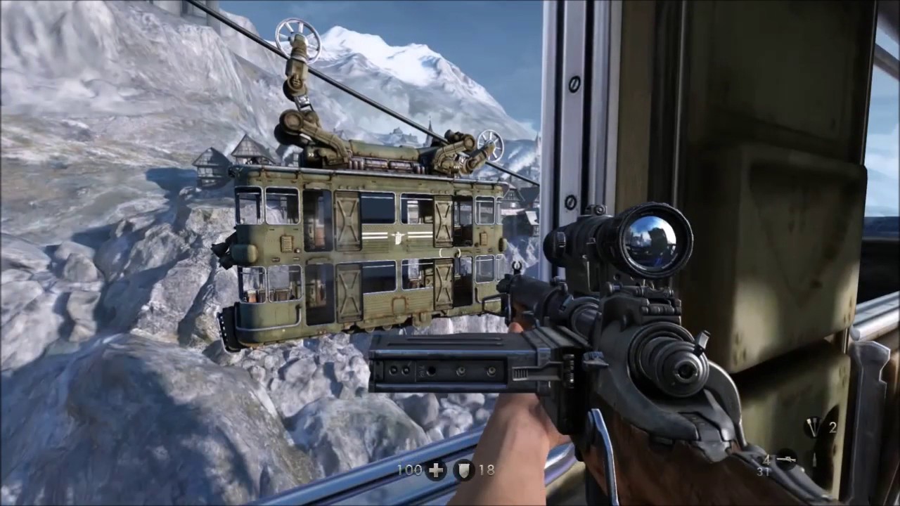 Wolfenstein: The Old Blood - Part 6: Cable Car - YouTube