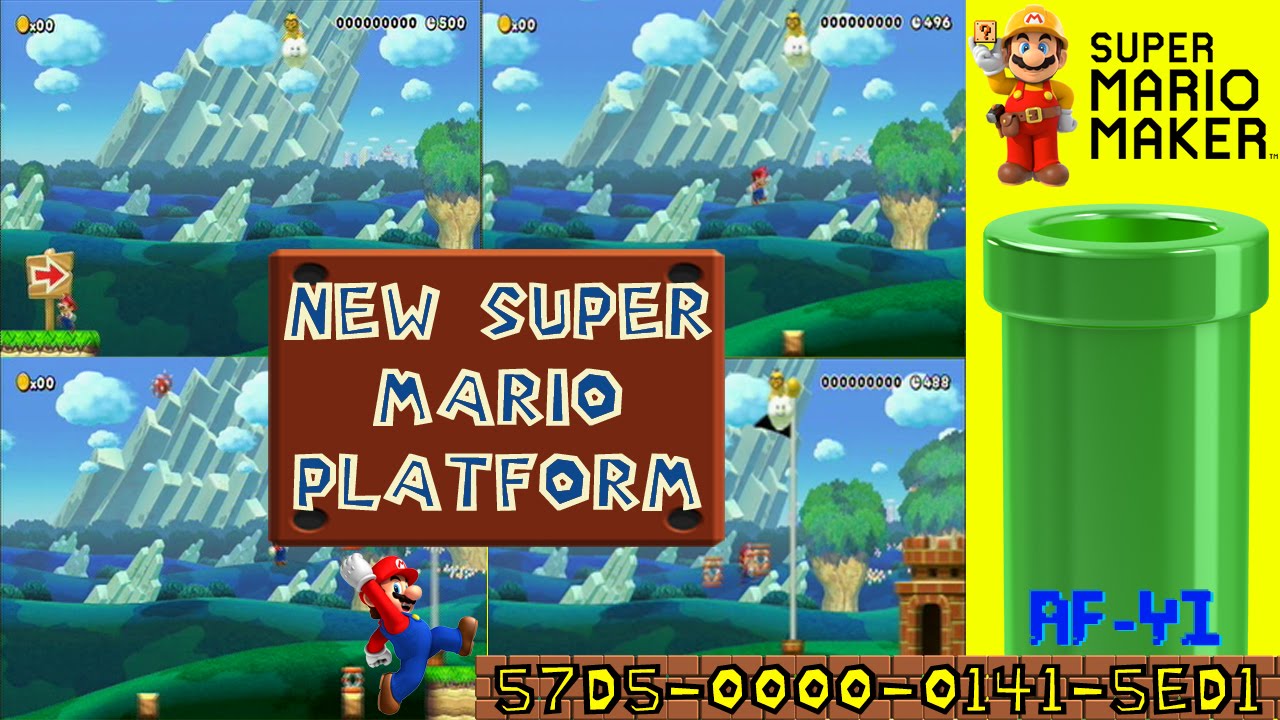 Mario Maker: New Super Mario Platform - YouTube