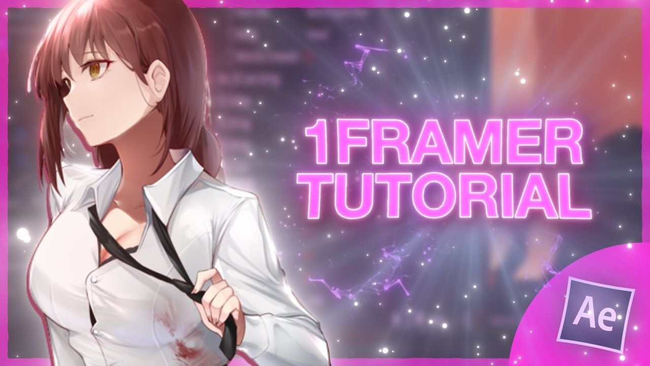 Best 1 Framer Glitch Tutorial - after effects tutorial (amv) - YouTube