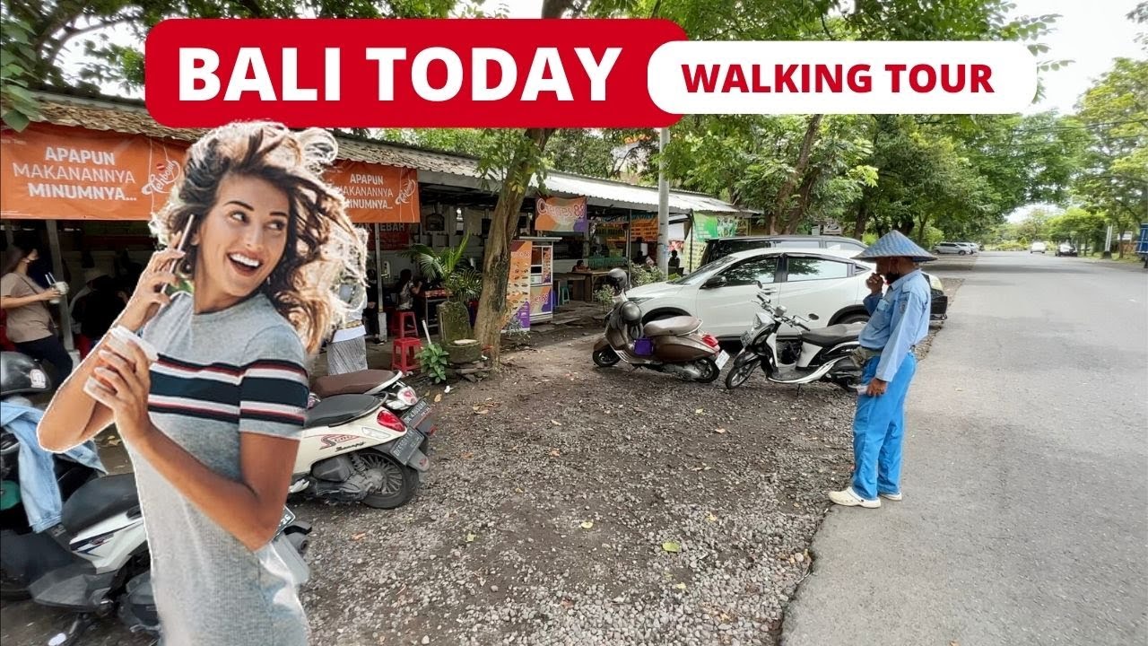 🇮🇩 BALI TODAY [4K] Indonesian Walking Bali 2023 | Denpasar city walks ...