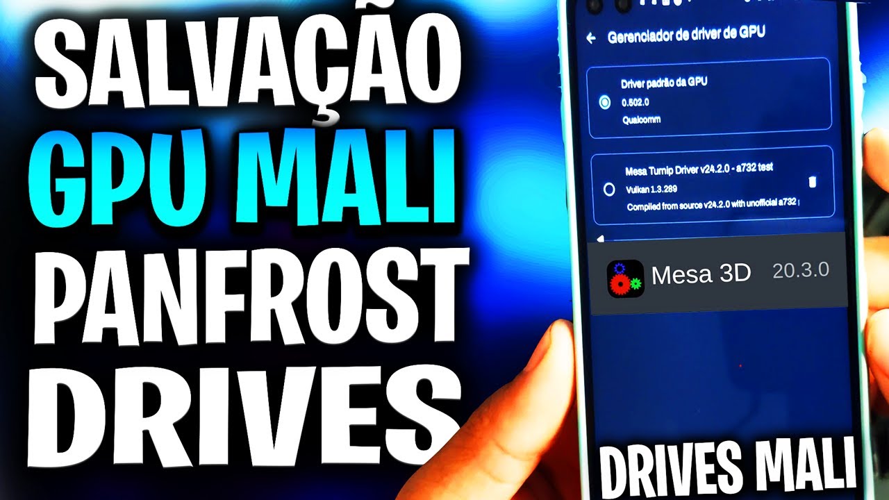 DRIVES PARA GPU MALI! MAIS REALIDADE DO QUE NUNCA | PANFROST - YouTube