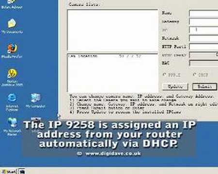 Connect an IP9258 web-controlled power switch - network - YouTube