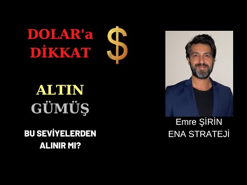 Dolar'a Dikkat! Gram Altın ve Gümüş Nereye Gider? #dolar #gramaltın #gramgümüş #altın #gümüş #ons