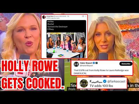 Holly Rowe gets ABSOLUTELY COOKED after ESPN's INSANE CUT to Laura Rutledge!