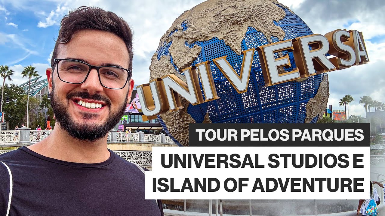 Explorando os parques UNIVERSAL STUDIOS e ISLAND OF ADVENTURE em ORLANDO - YouTube
