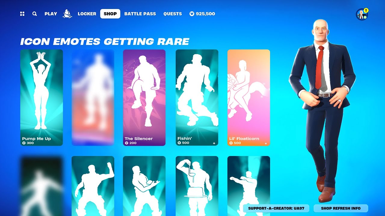 ICON Series Emotes Getting Rare! - YouTube