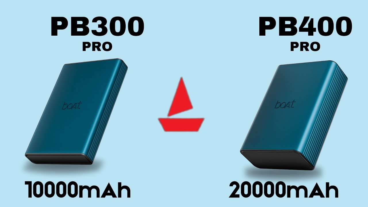 Boat Energyshowroom PB300 Pro⚡PB400 Pro | Power Bank's Specifications ...