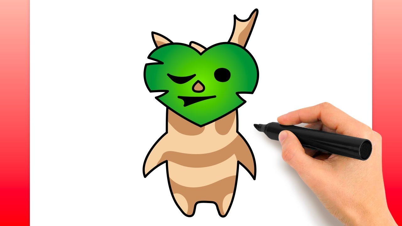 So Zeichnet Man Einen Korok Aus Legend Of Zelda (Einfaches Zeichen ...