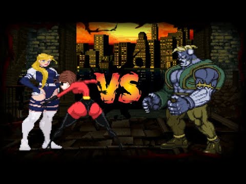 Ultra Woman & Elastigirl vs Victor MUGEN BATTLE - YouTube
