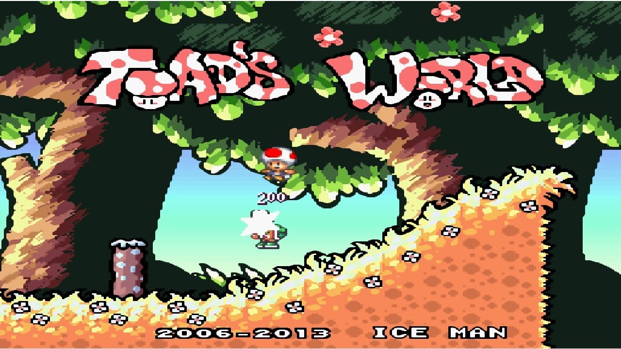 Toad's World - Super Mario World Hack - YouTube