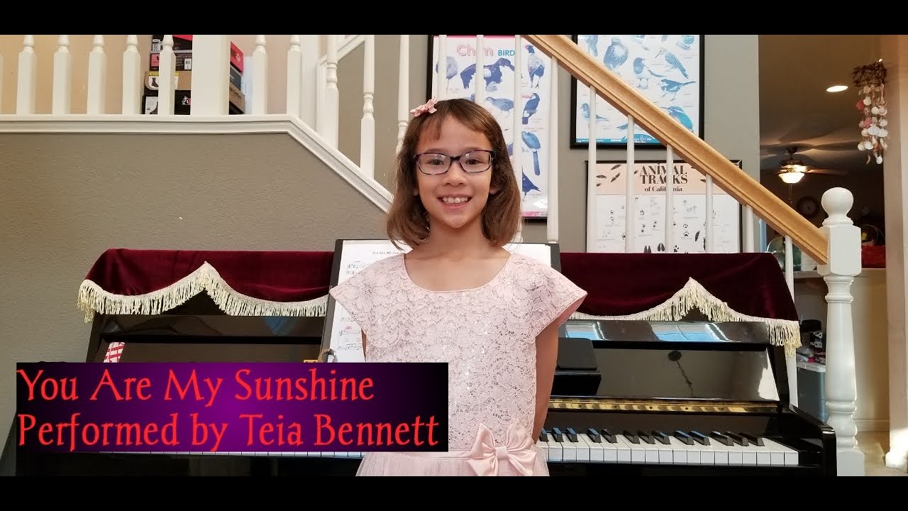 You Are My Sunshine - Teia Bennett - YouTube