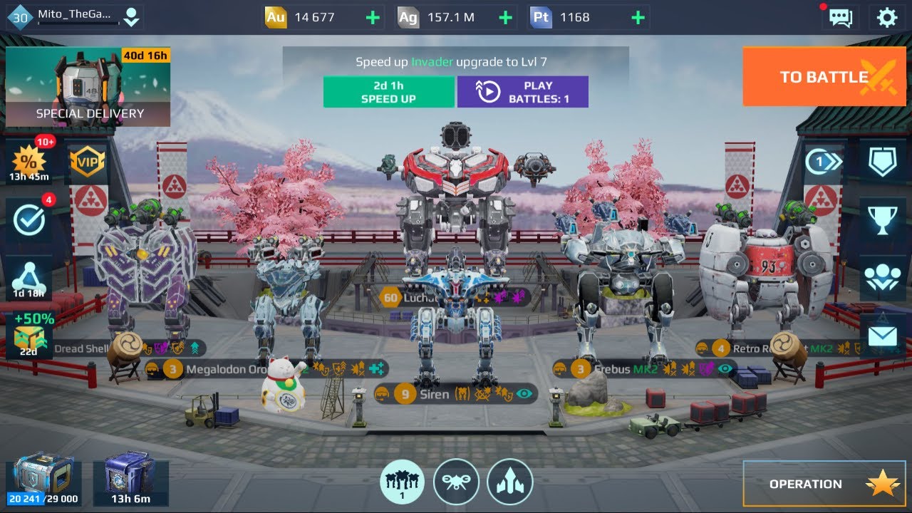 #WarRobots / TASK -24/ KILL 50 EVO BOTS / EVO LIFE BLOOM / MitoTheGamer - YouTube