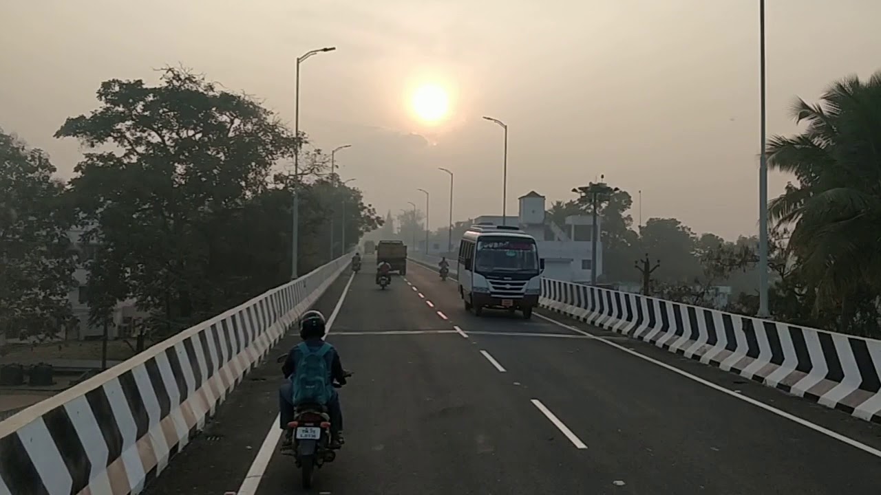 First ever ride on marthandam steel bridge - YouTube