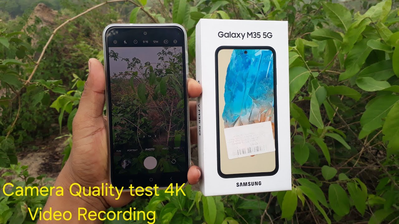 Samsung Galaxy M35 Camera Quality test 4k video Recording M35 camera ...