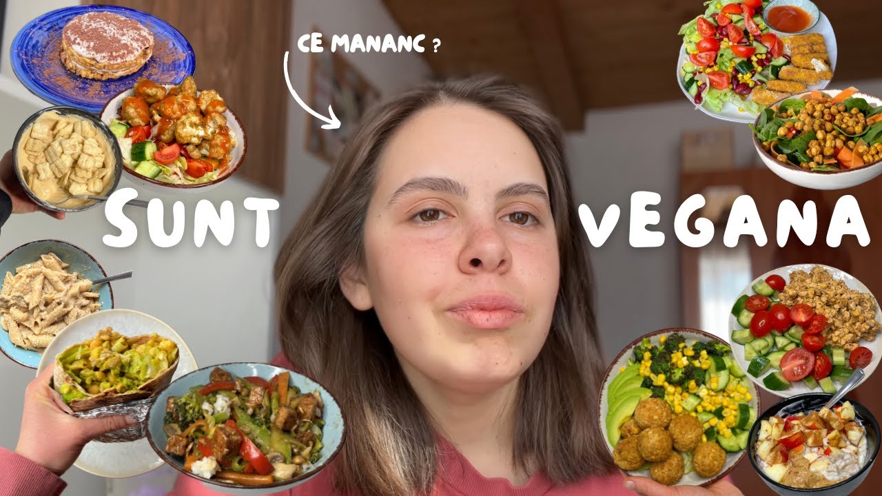 SUNT VEGANA PENTRU 6 ZILE🌿 | CE MANANC, RETETE SIMPLE, DELICOASE SI ...