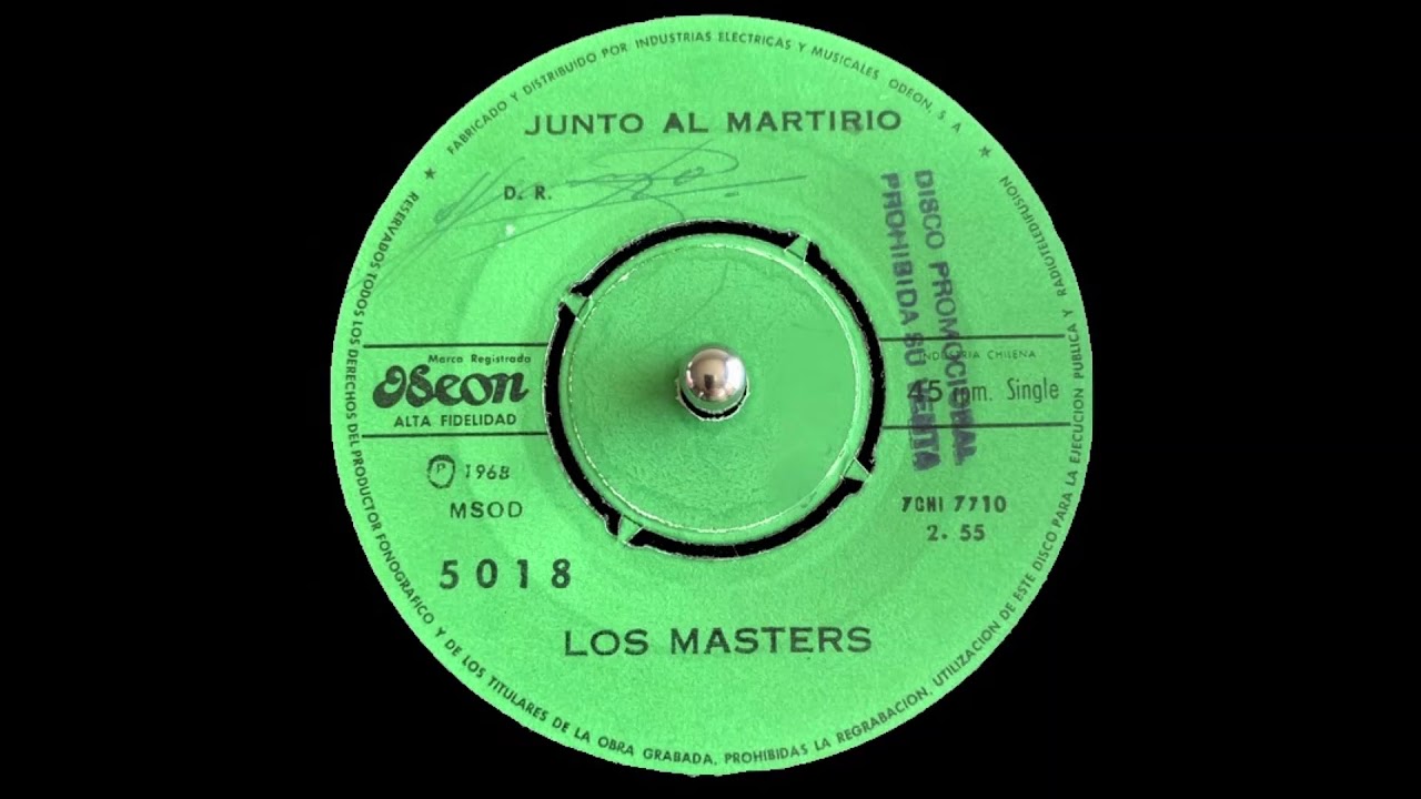Los Masters - Junto al martirio (1968) (Single/ Sencillo) - YouTube Music