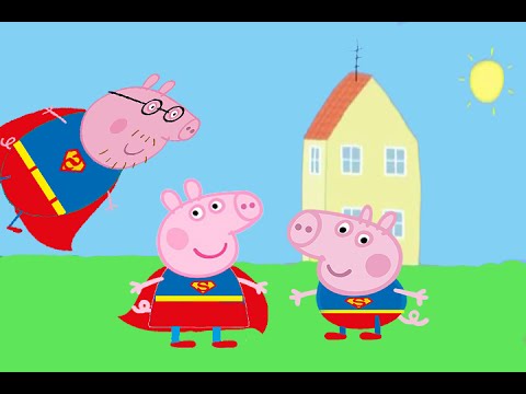 Peppa Pig Superman - YouTube