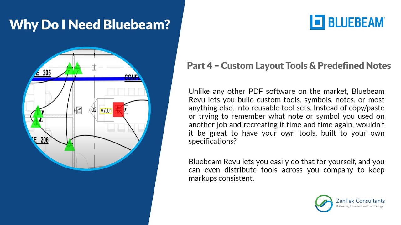 Why Bluebeam: Custom Layout Tools & Predefined Notes - YouTube