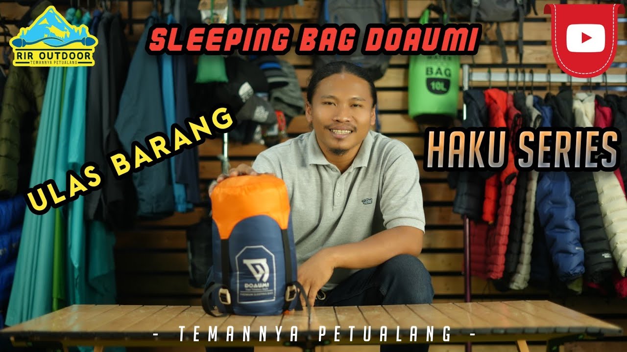 REVIEW LENGKAP SLEEPING BAG DOAUMI HAKU SERIES | ULAS BARANG ALA RIR ...