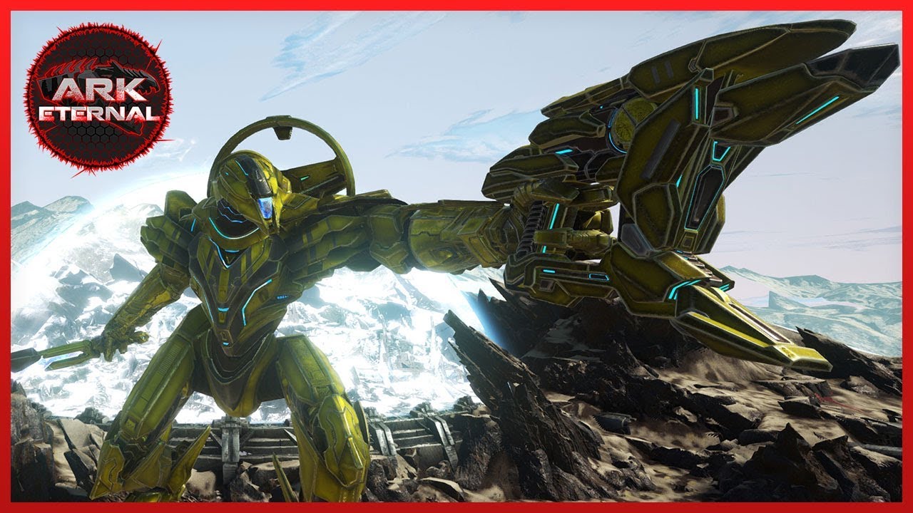 YENİLENMİŞ VE GÜNCELLENMİŞ ETERNAL ROBOT MEK - ARK Survival Evolved #37 ...