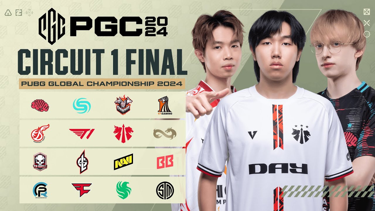 🔴LIVE สด! PGC 2024 ศึกชิงแชมป์โลกพับจี Circuit 1 Final - YouTube