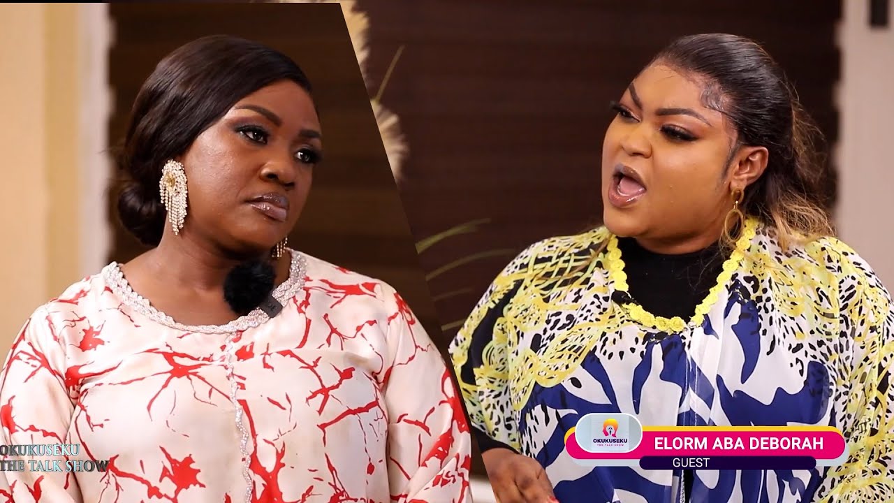 ABA ELORM MOVIE ACTRESS SHARED HER BITTER LIFE EXPERIENCE ON OKUKUSEKU ...